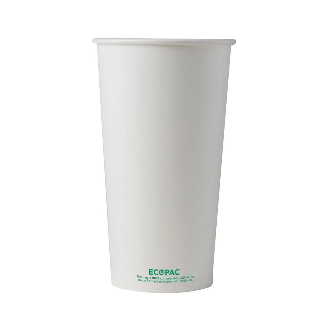 Compostable Hot Cup 20oz. – ECOPAC PRODUCTS